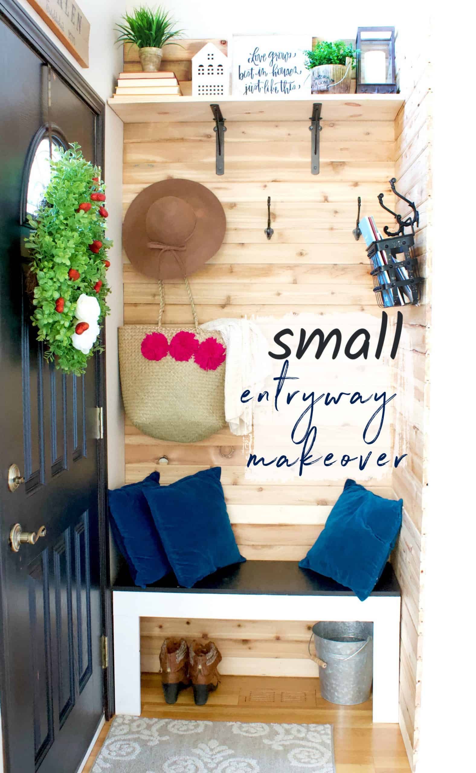 Entryway Makeover In A Weekend How We Renovated Our Entryway Easily