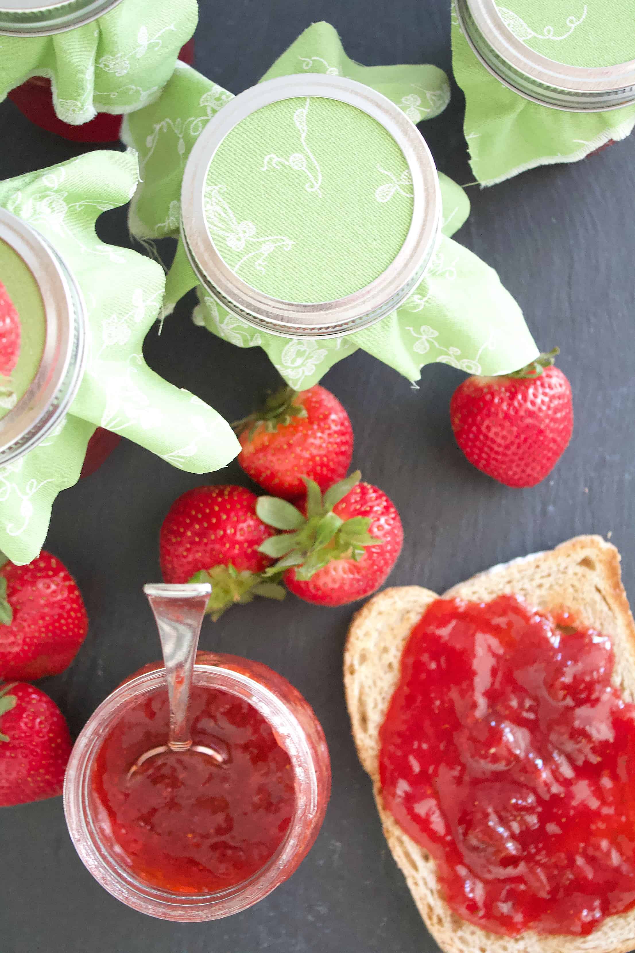 Strawberry Jam: Easy water bath canning tutorial for beginners