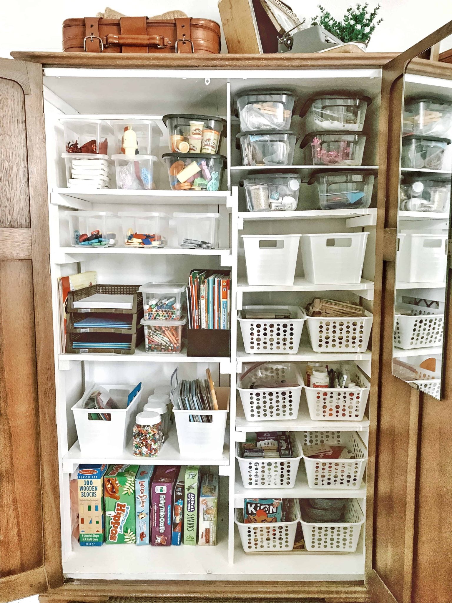 Kids craft closet makeover easy tutorial on how we changed our space