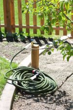 How to make an extended outdoor faucet to your garden