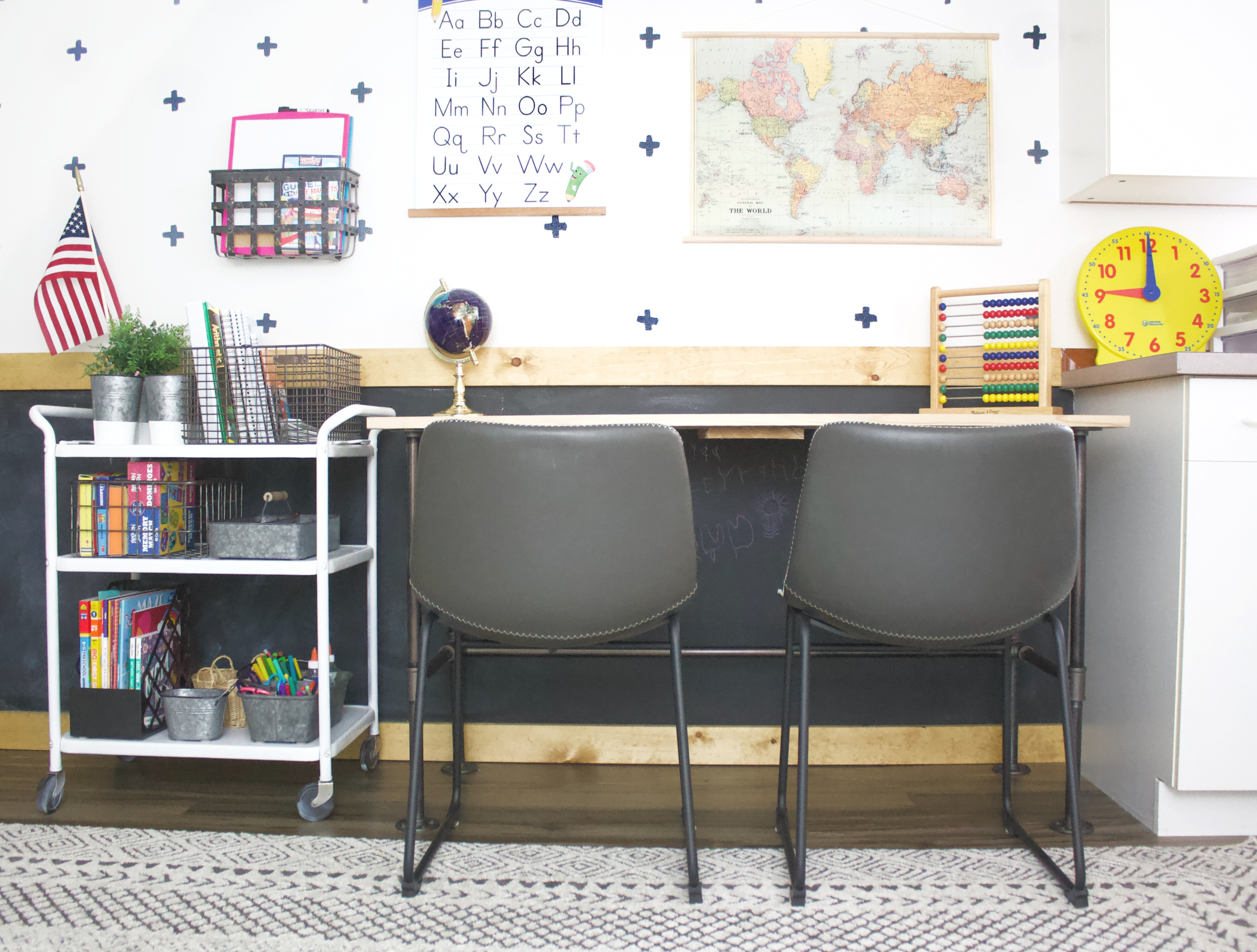 How to Build a Homeschool Desk : Eryn Whalen Online