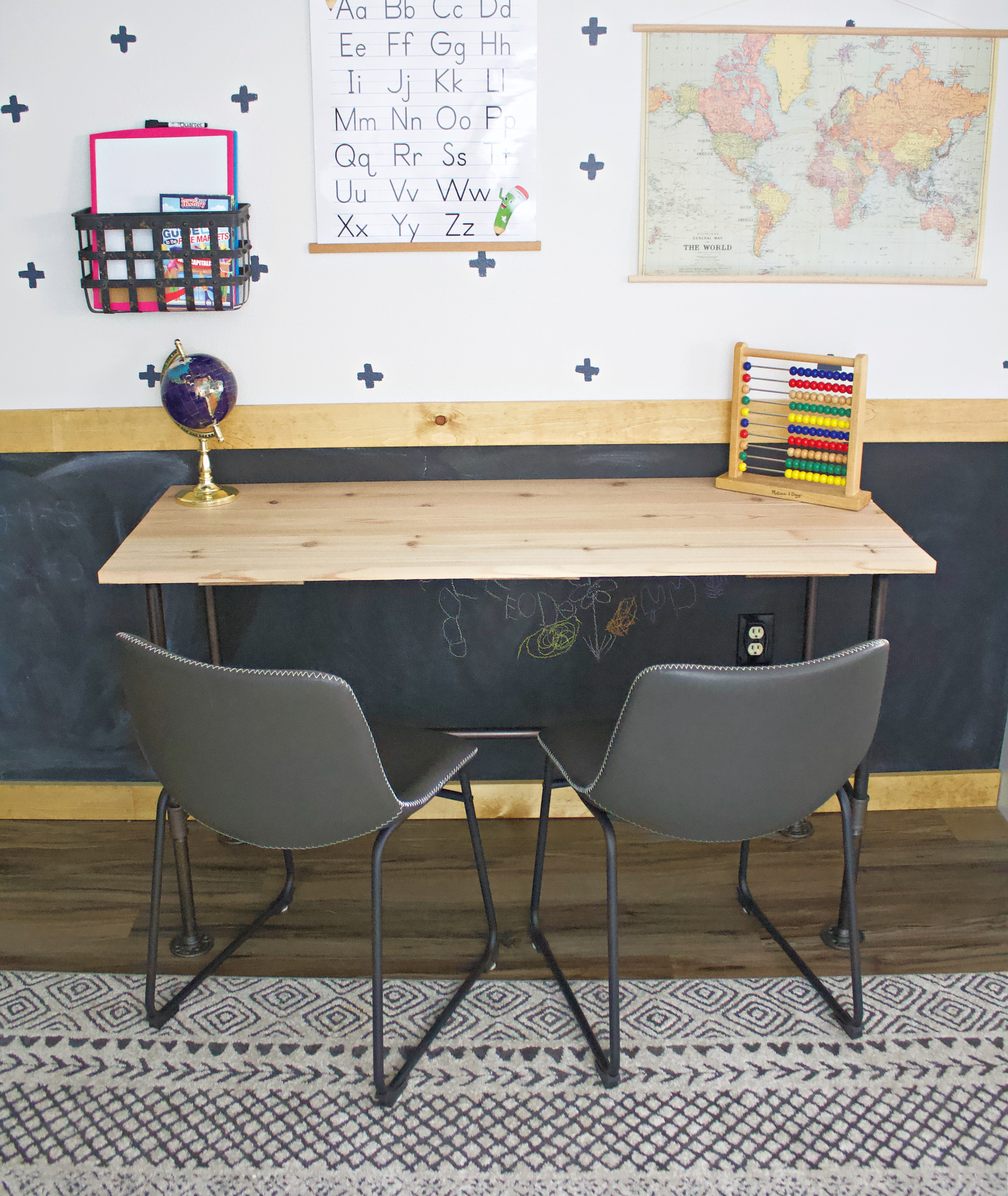How to Build a Homeschool Desk : Eryn Whalen Online