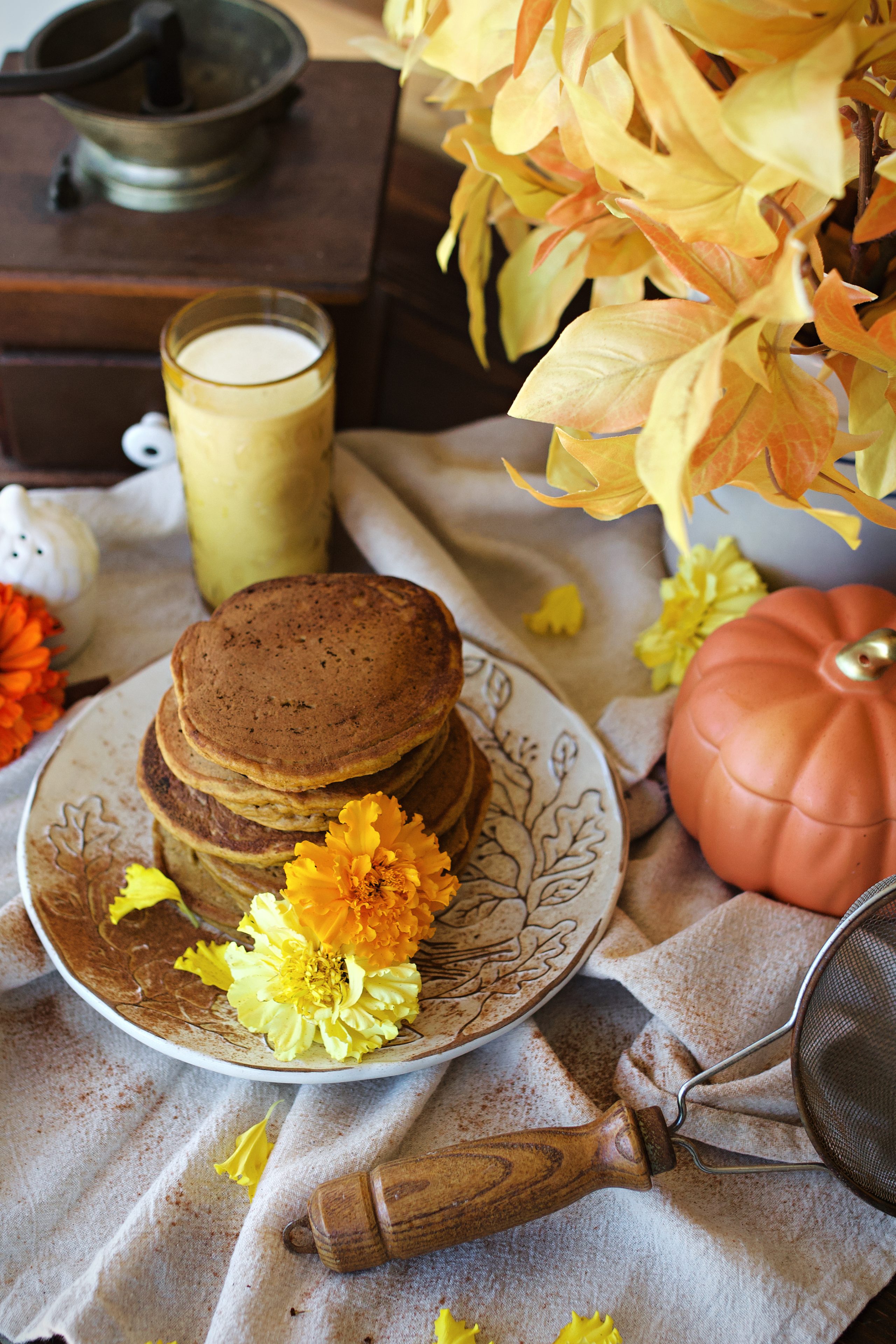 Perfect Autumn Pumpkin Pancakes | Easy Fluffy Recipe