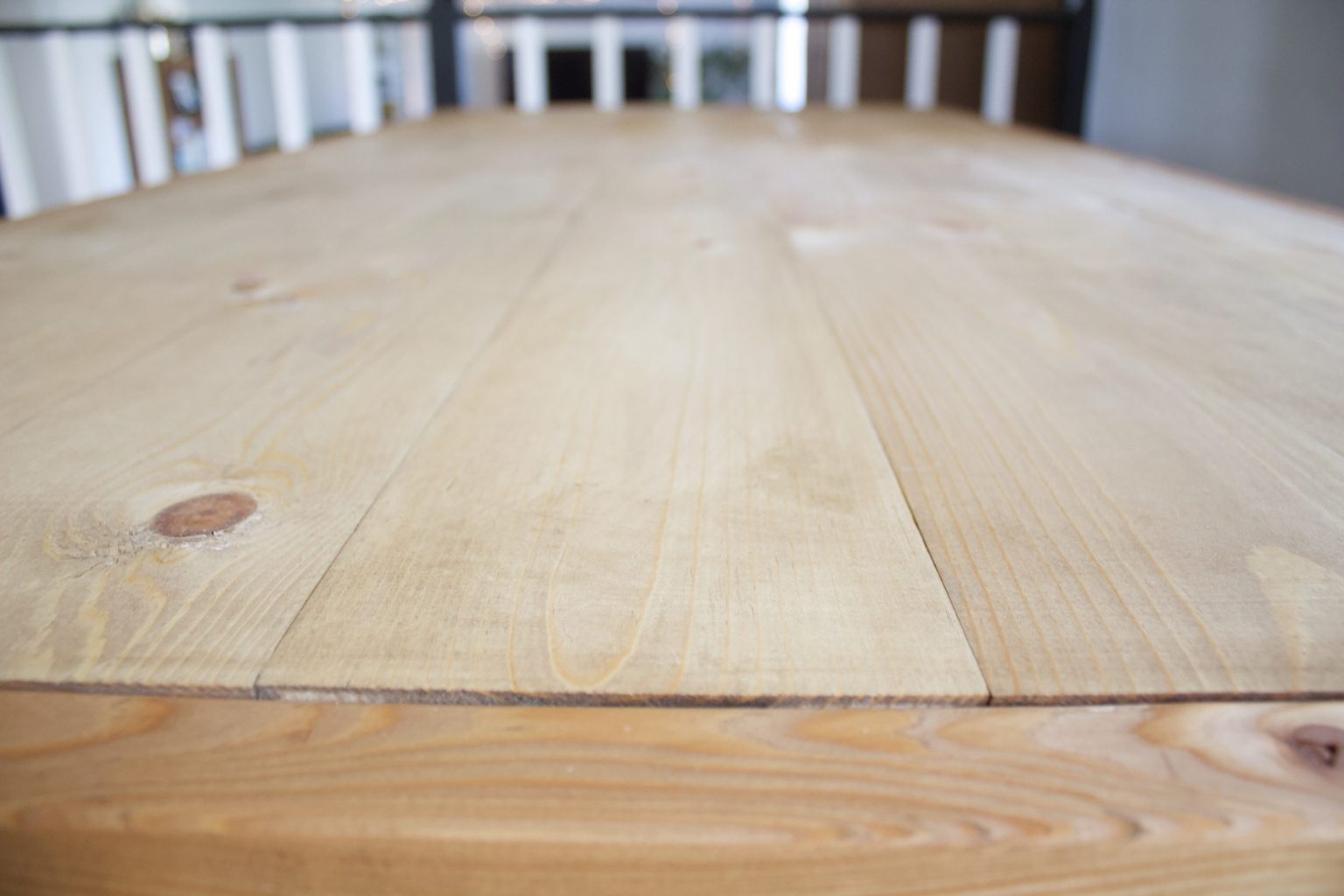 Staining Furniture How To | How We Stained and Sealed Our Pine Table