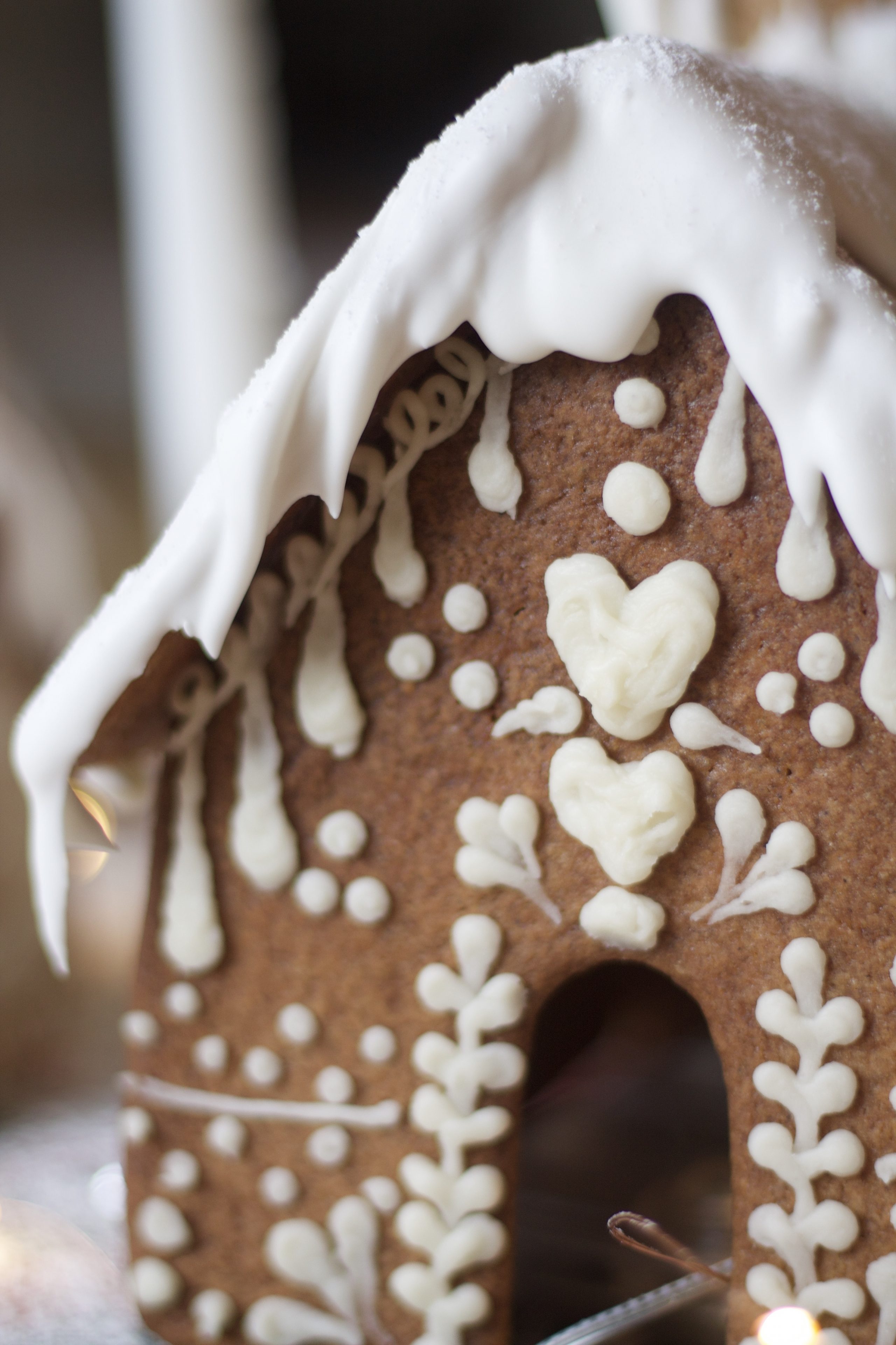 Gingerbread House Recipe & Tablescape | Elegant and Simple