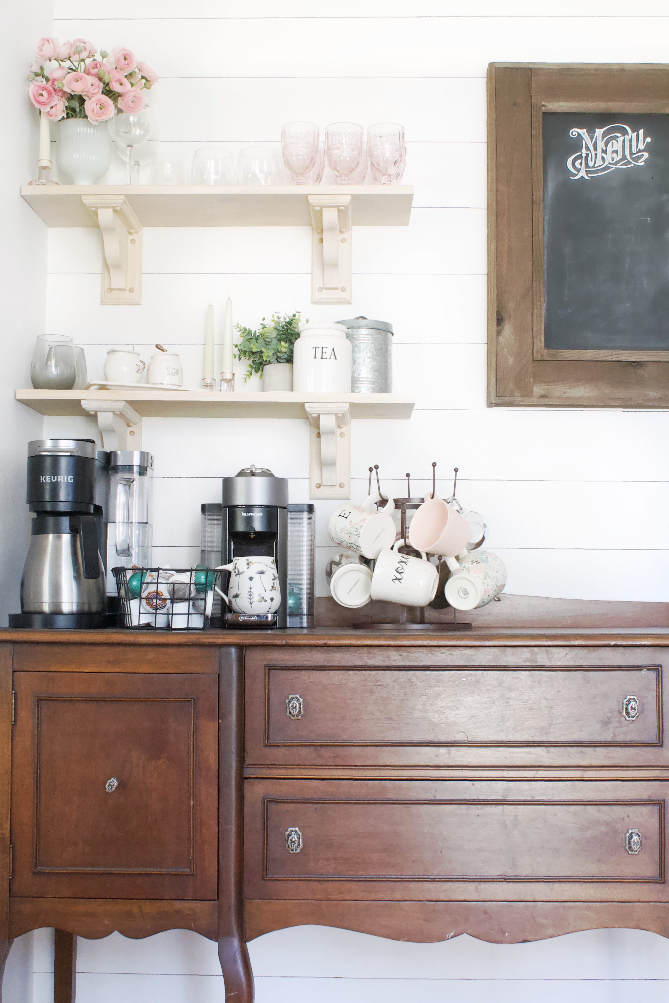 Coffee Bar Refresh | The Perfect Set Up For Our Morning Brew