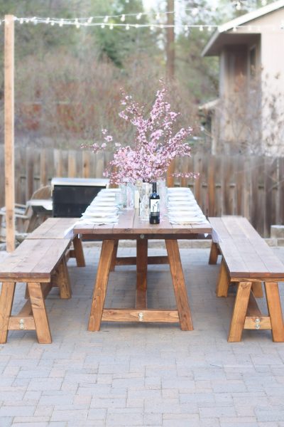 A Dreamy Outdoor Wooden Table And My Plans For It