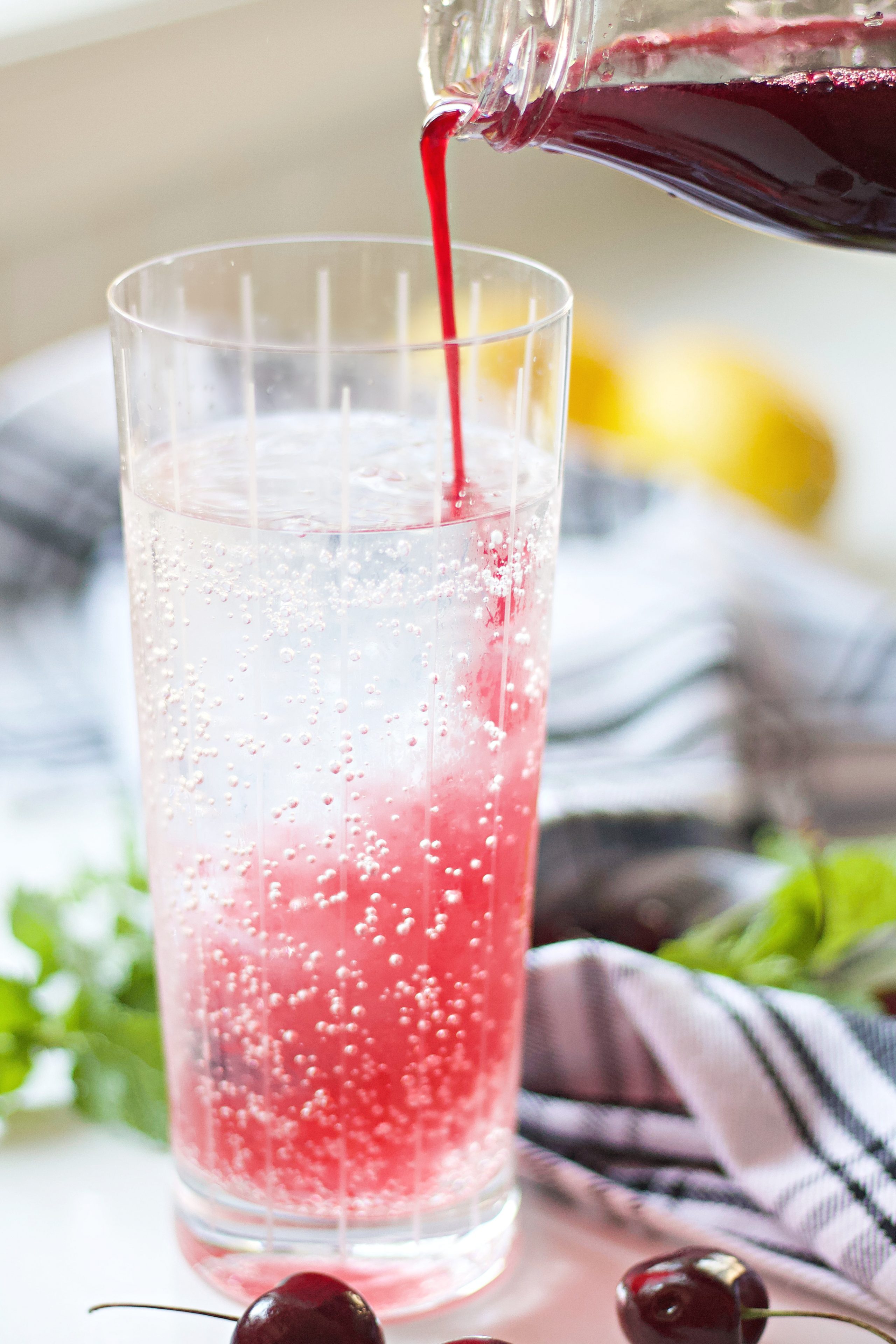 Easy Fresh Cherry Simple Syrup and Ways To Enjoy It