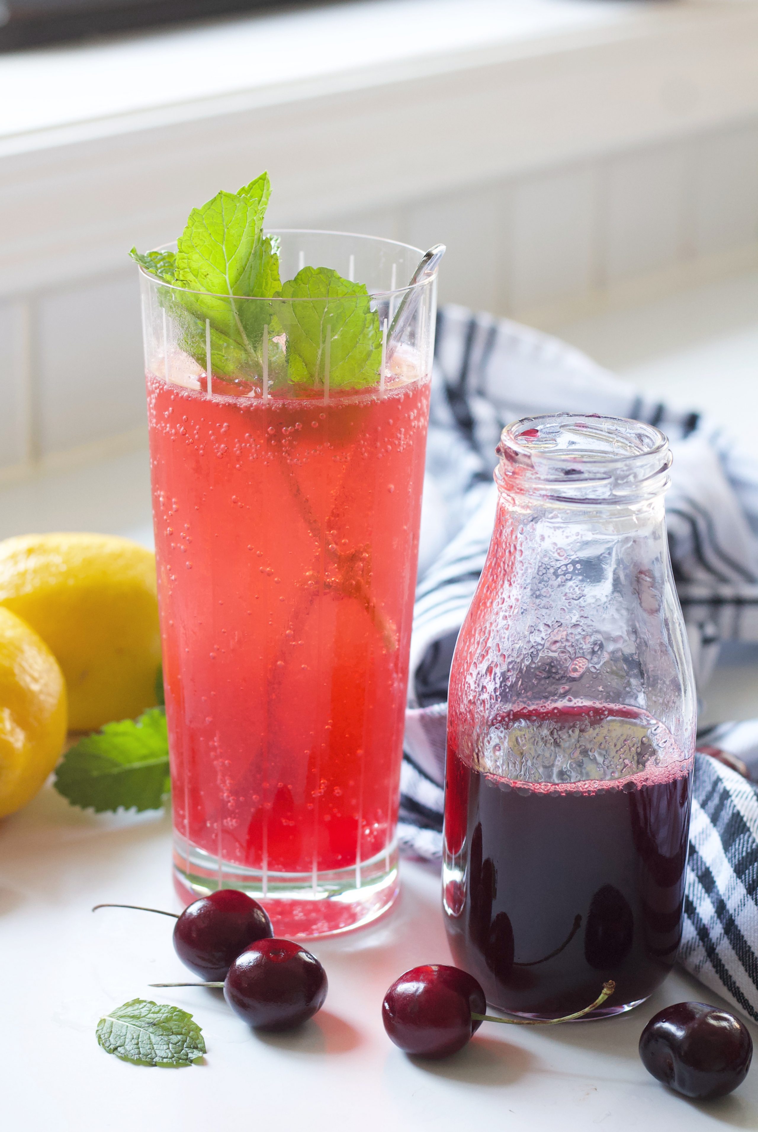 Easy Fresh Cherry Simple Syrup and Ways To Enjoy It