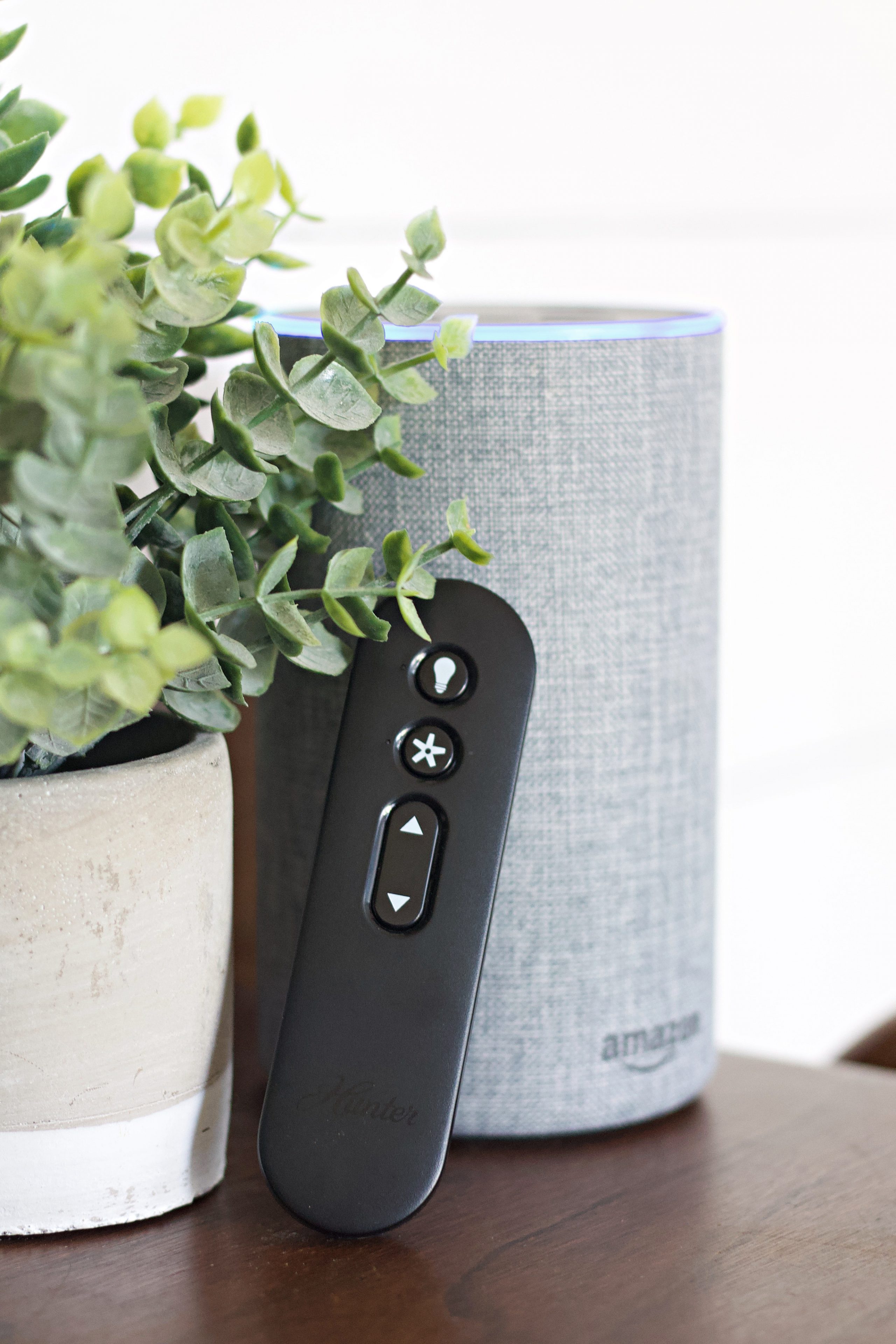 How A Ceiling Fan Completed Our Entryway | From Gold to Classy Black