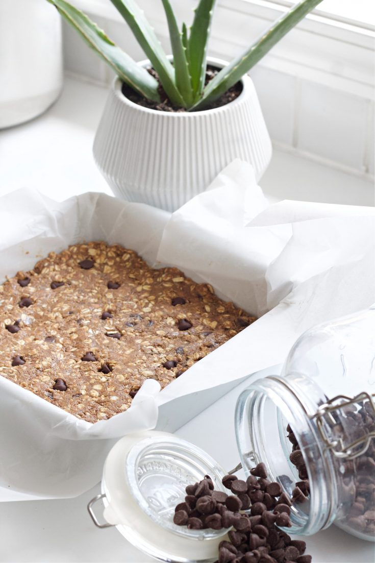 No Bake Nut Butter Protein Squares | Make in 5 minutes