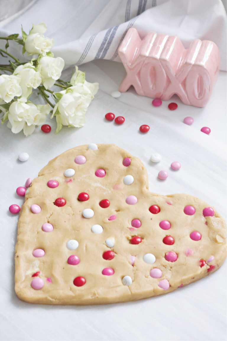 Giant Heart Cookie | How To Make & Bake