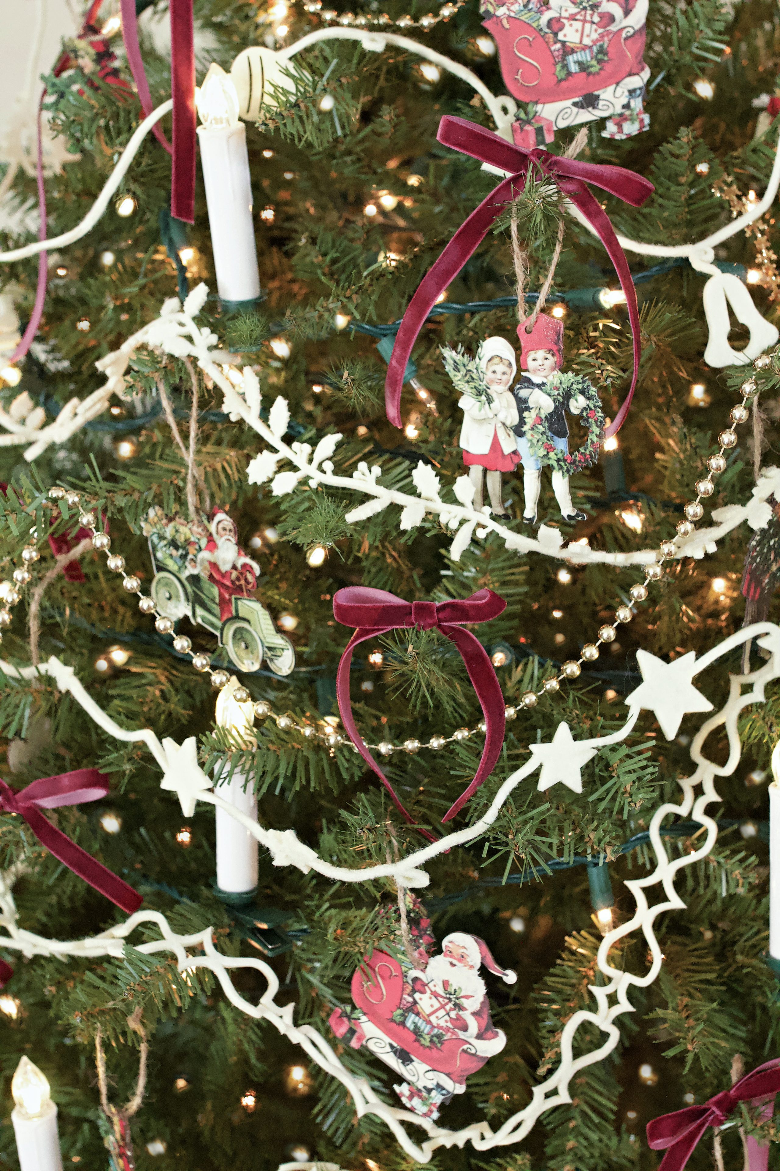 Vintage Christmas Tree | How To Get That Vintage Look