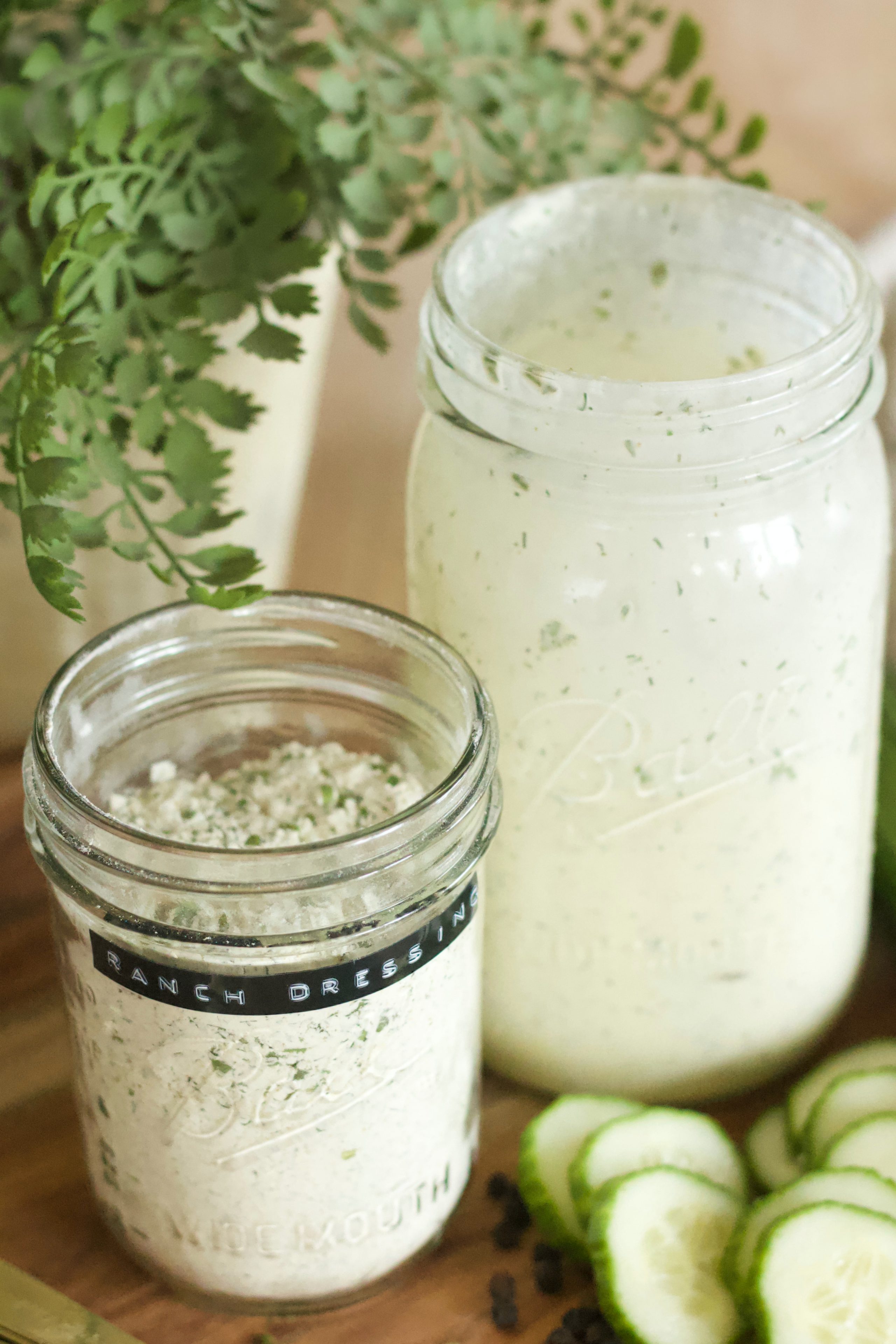 Ranch Dressing mix from scratch for dip & dressing