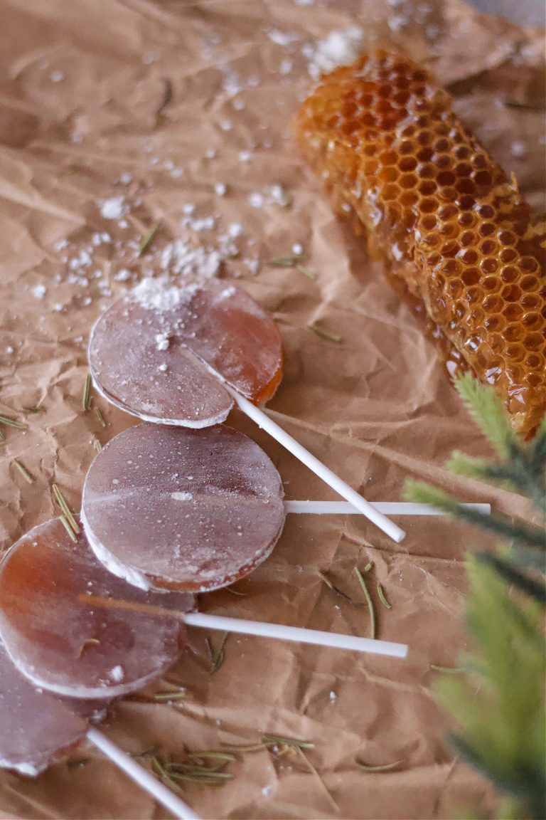 Honey Sore Throat Suckers | Easy To Make At Home