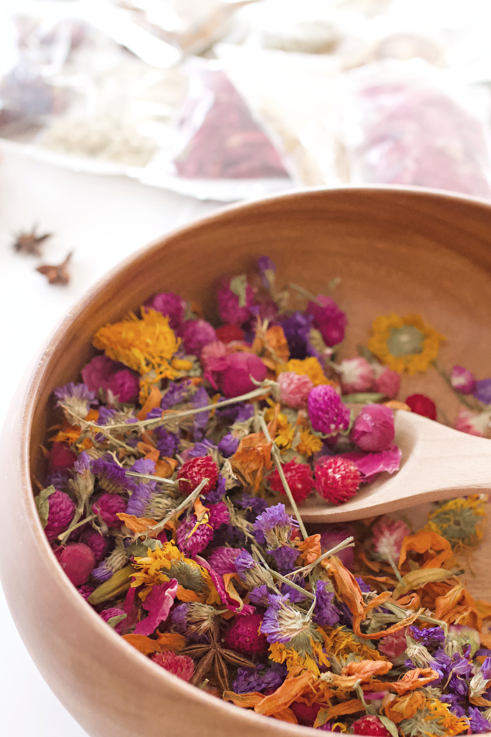 Making Potpourri with Dried Flowers | Eryn Whalen Online