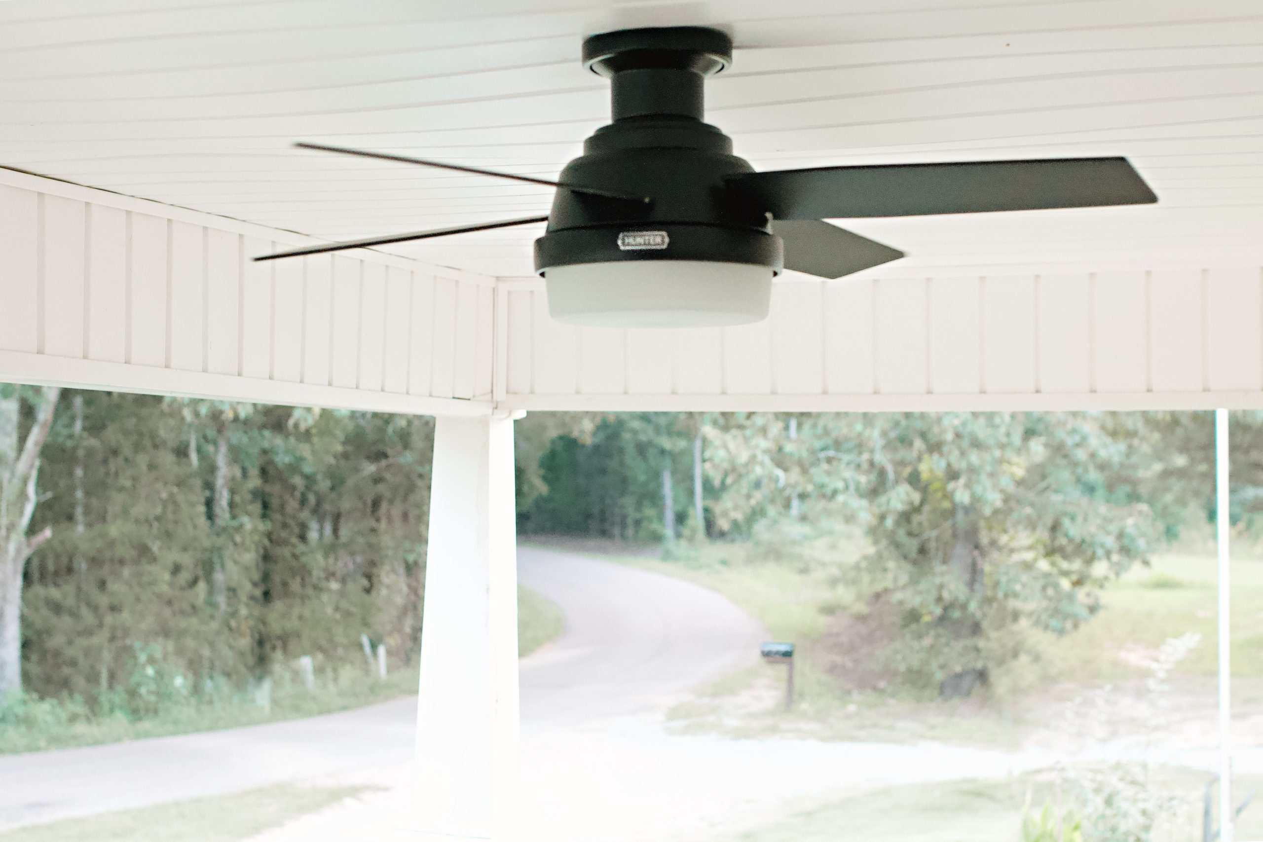 A Cozy Southern Porch Transformation with Stylish & Durable Fans