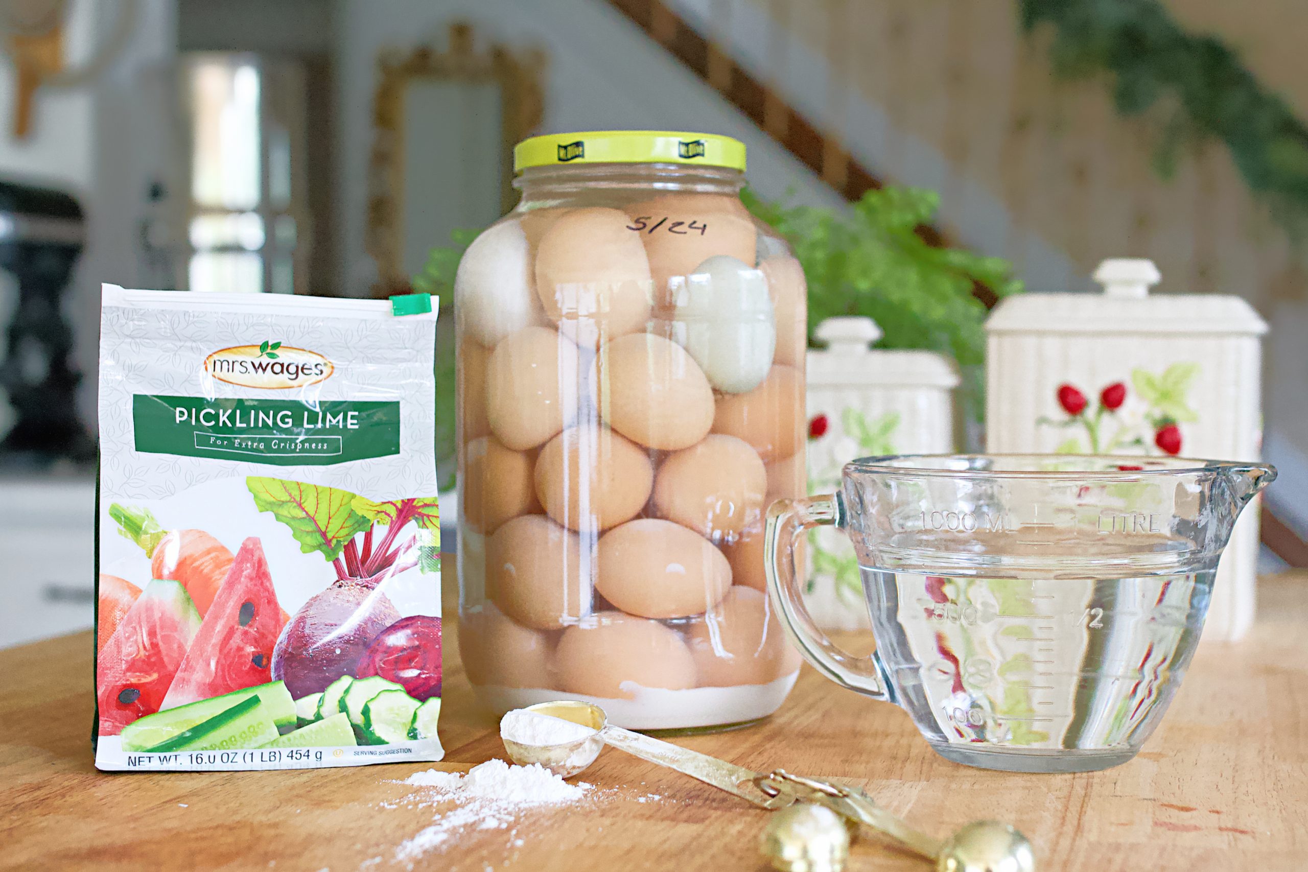 Water Glassing Eggs Full Tutorial