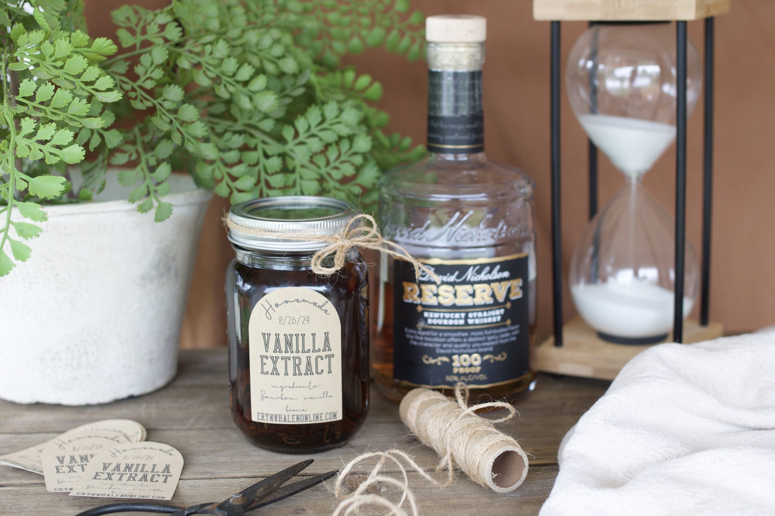 Homemade Two Ingredients Vanilla Extract Recipe