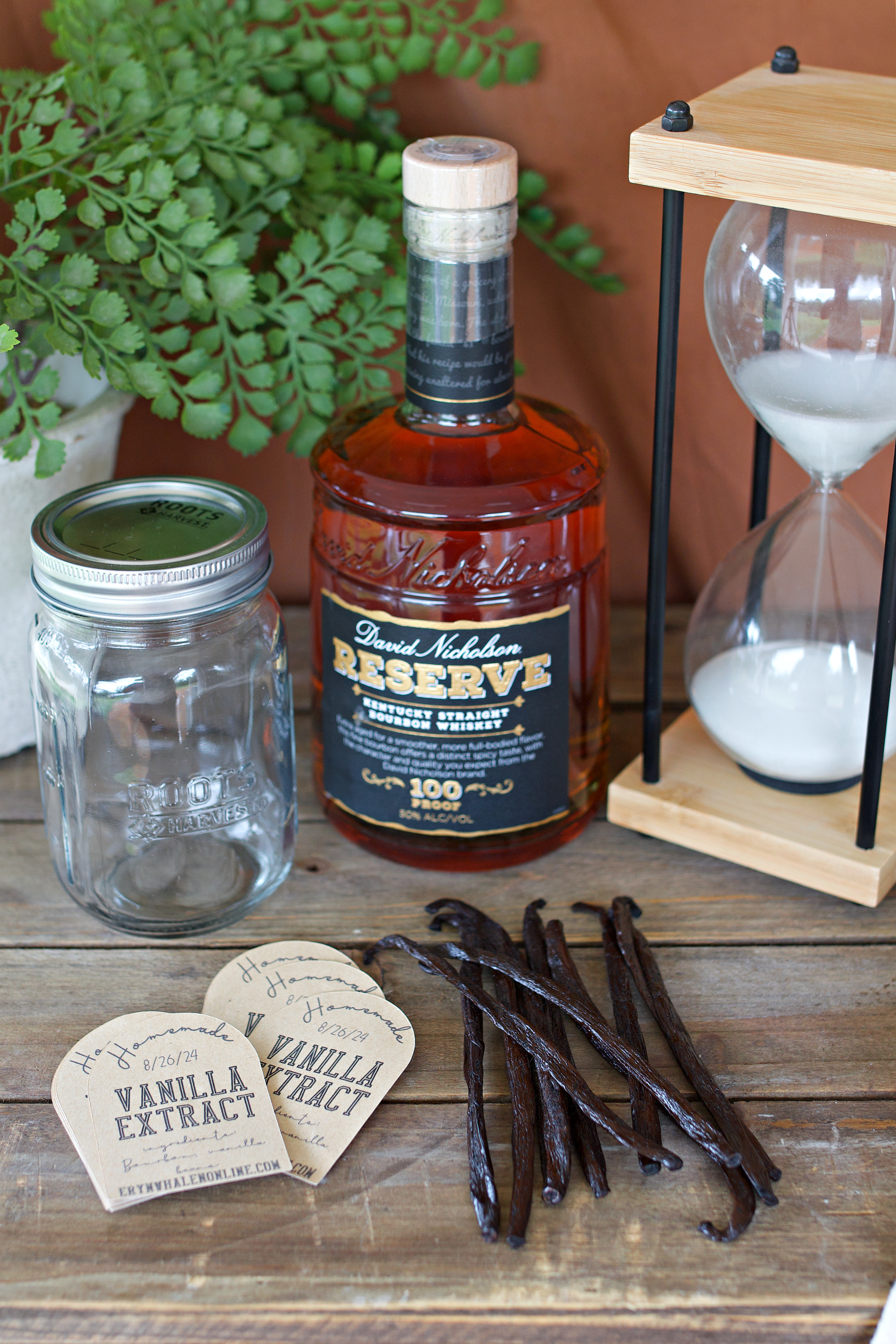 Homemade Two Ingredients Vanilla Extract Recipe