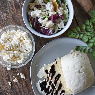 Make This Farmers Cheese Recipe – Crumbly or Sliceable!